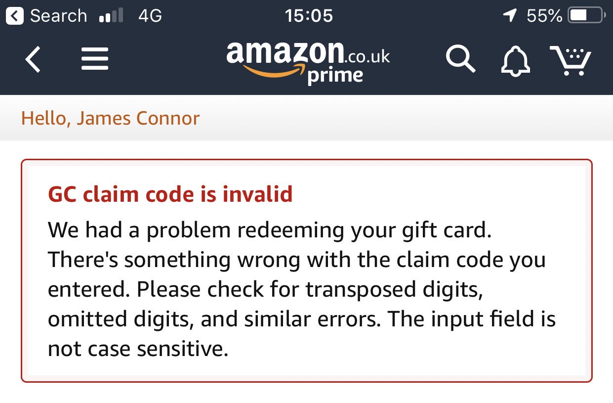 Errors Associated With Amazon Gift Cards How To Fix Them, 49% OFF