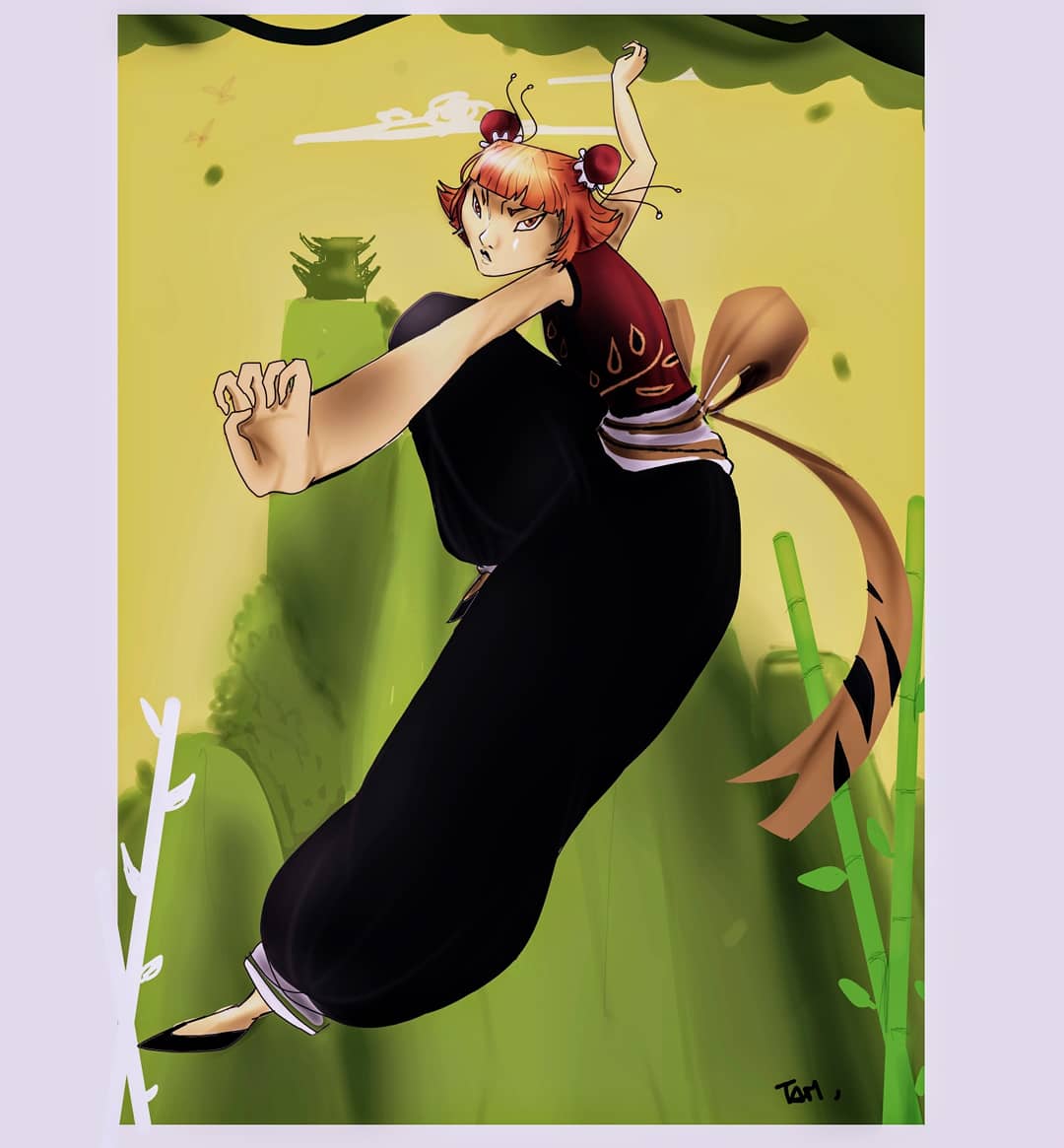 Kung Fu Panda Tigress Human