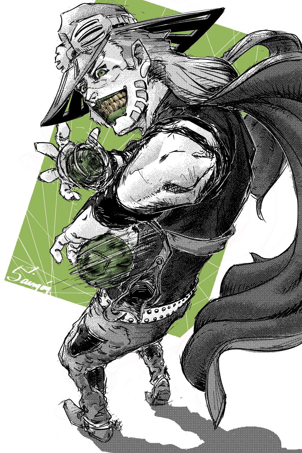 Gyro Zeppeli Manga