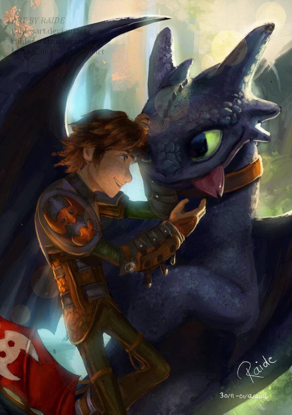 Toothless And Hiccup Httyd 2