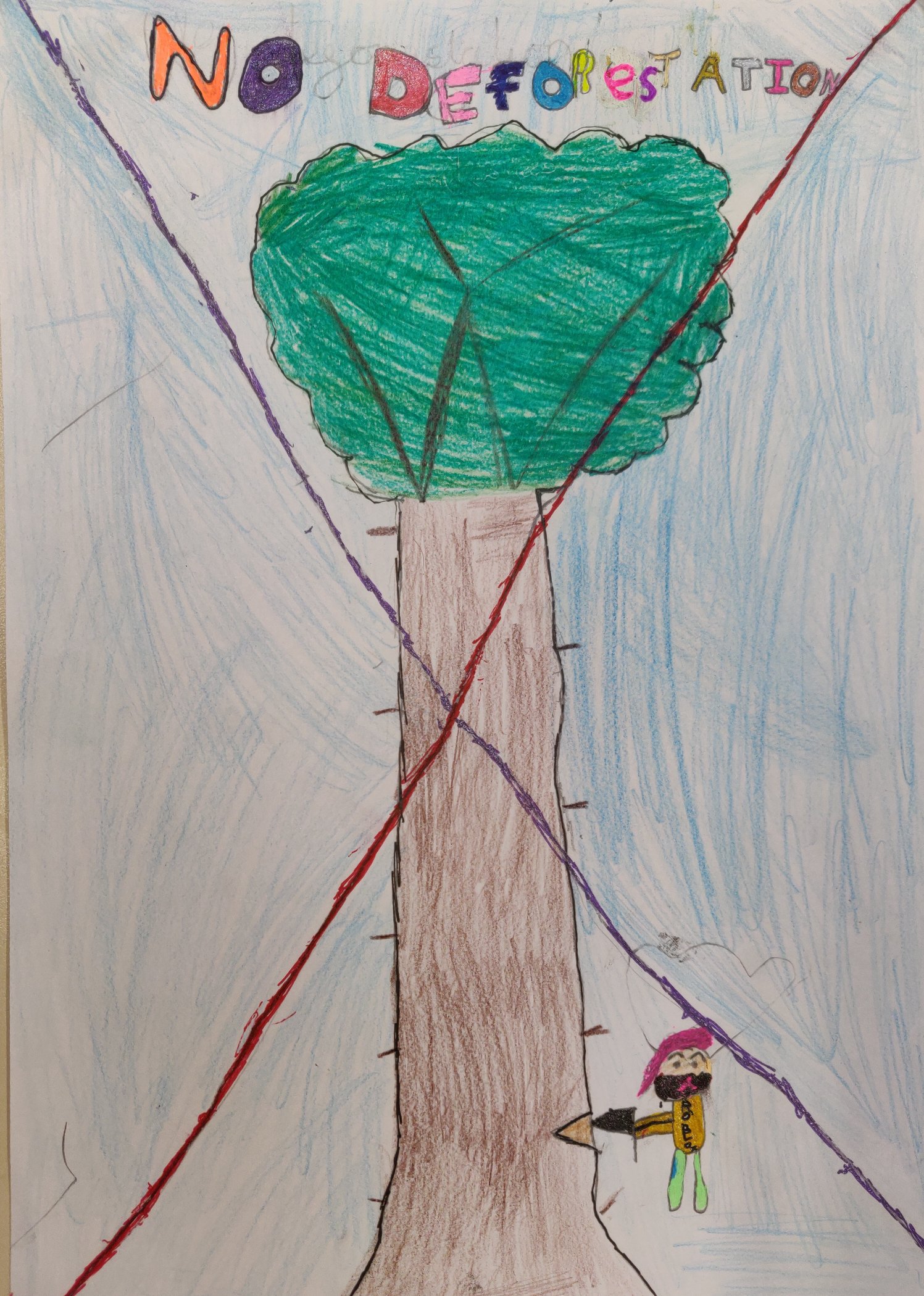 Stop Deforestation Posters For Kids