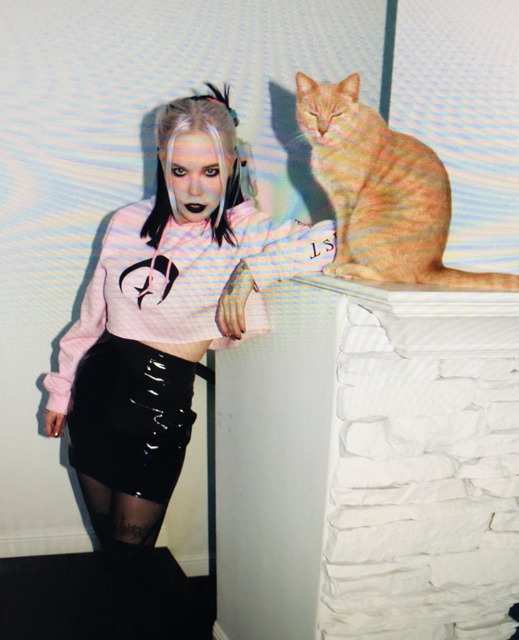 Alice Glass Pink Hair