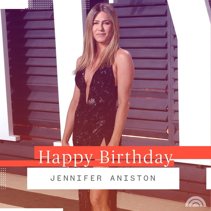 Jennifer Anistons Birthday Celebration Happybday To