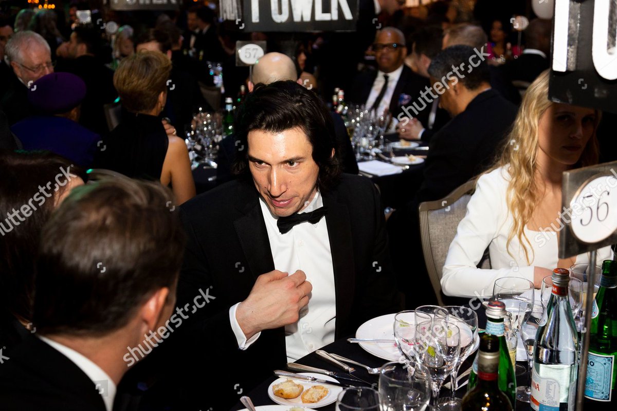 Adam Driver at the BAFTA after party. Anyone see any other photos from ...