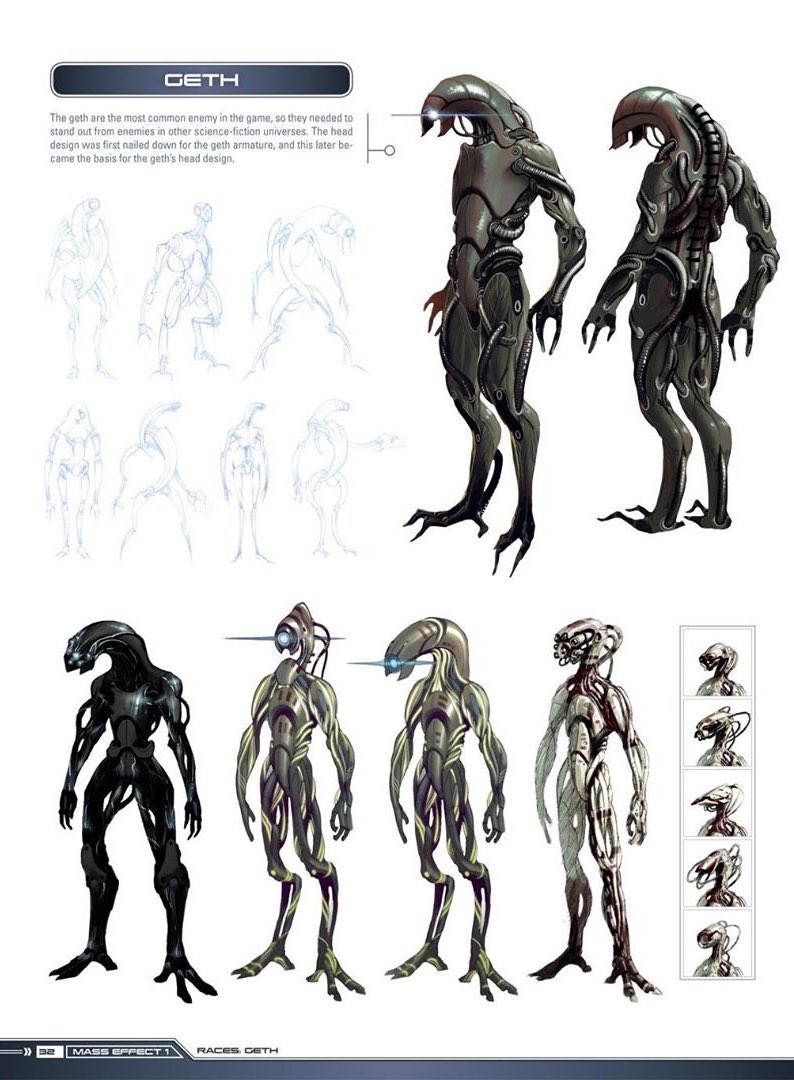 Mass Effect Concept Art Turian