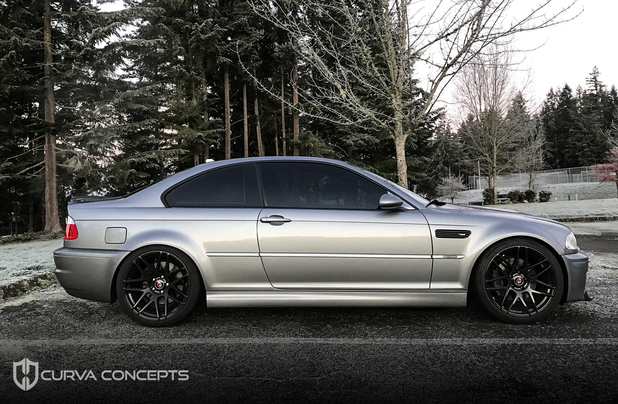 Bmw M3 E46 Black Rims