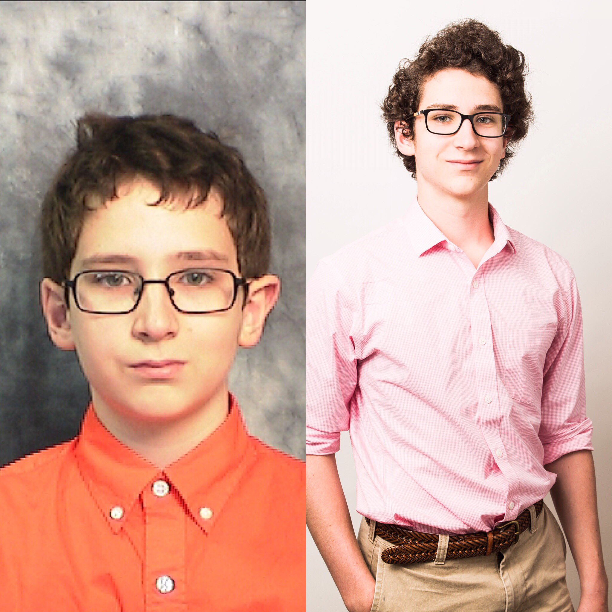Middle School Boy Nerd