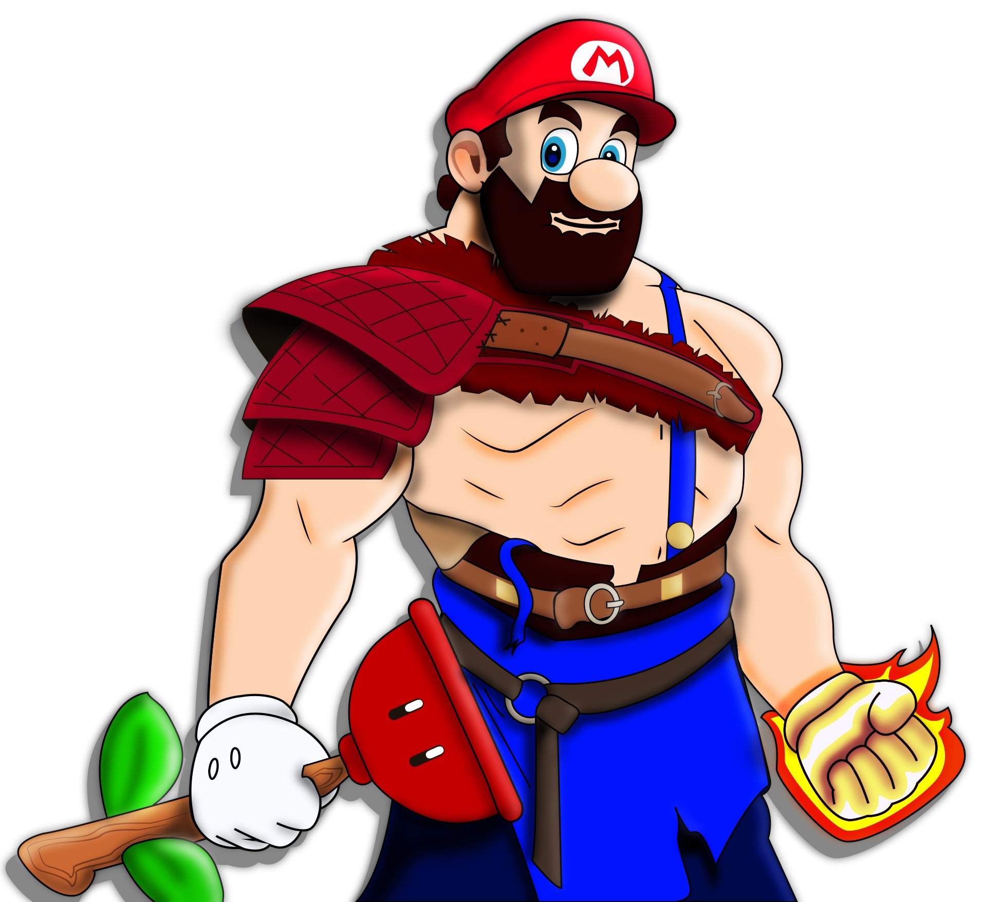 Kratos Vs Mario