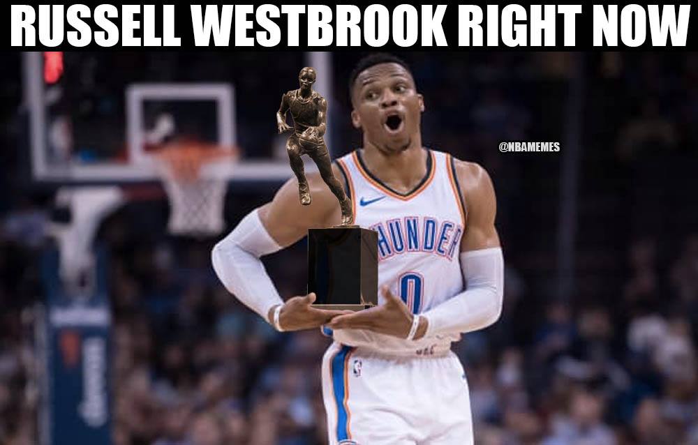 Nba Memes Russell Westbrook NBA Memes On X: "Just Another Normal Day,
