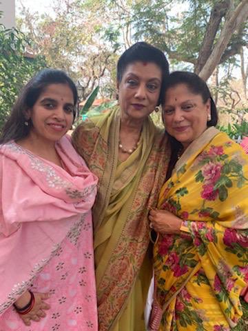 Yashodhara Raje Scindia Family