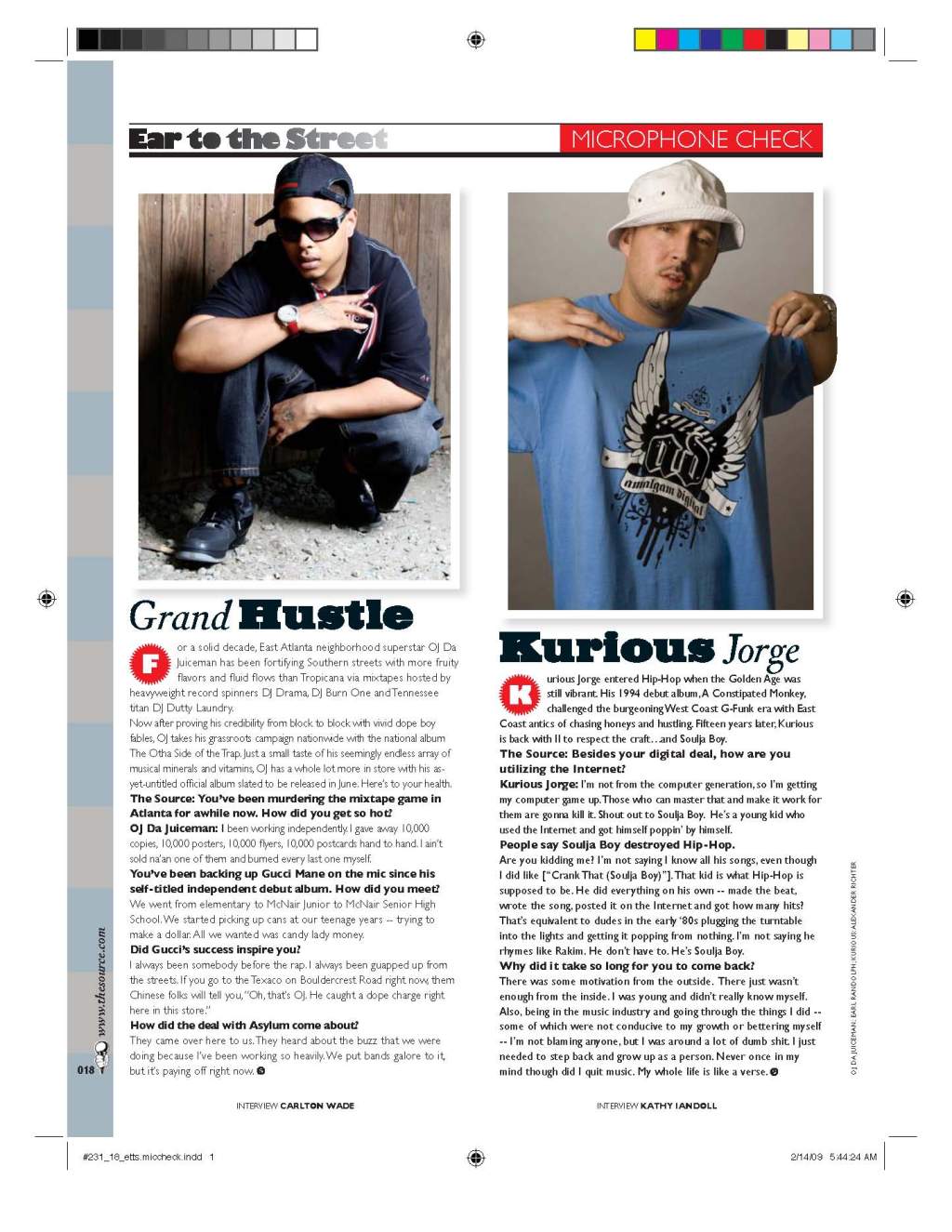 1 Page Magazine Article Layout