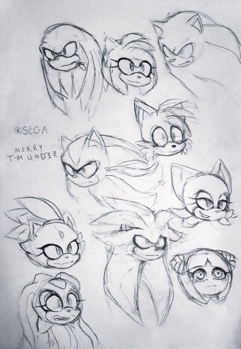 Thunder Sonic The Hedgehog