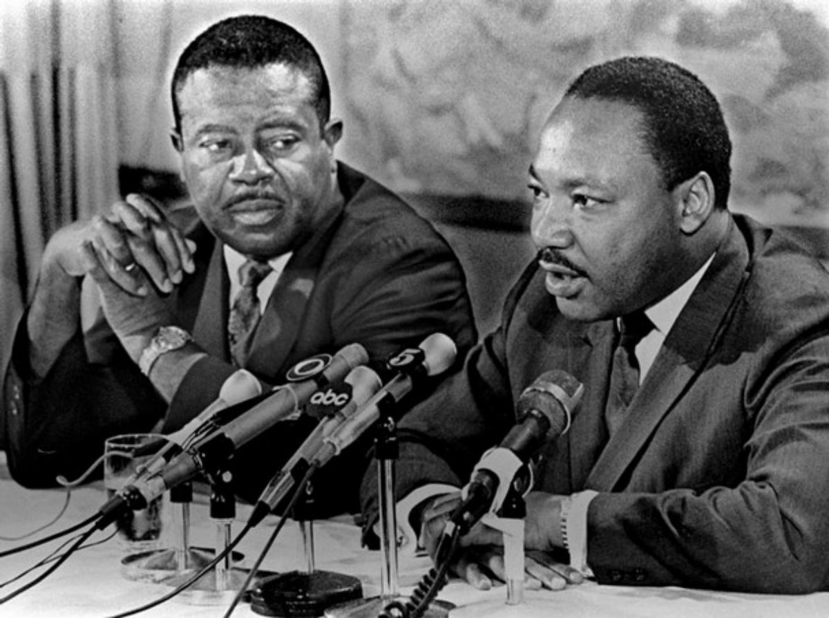Ralph David Abernathy was a key figure in the civil rights movement ...