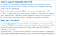 Clinical Guides | Thrombosis Canada – Thrombose Canada