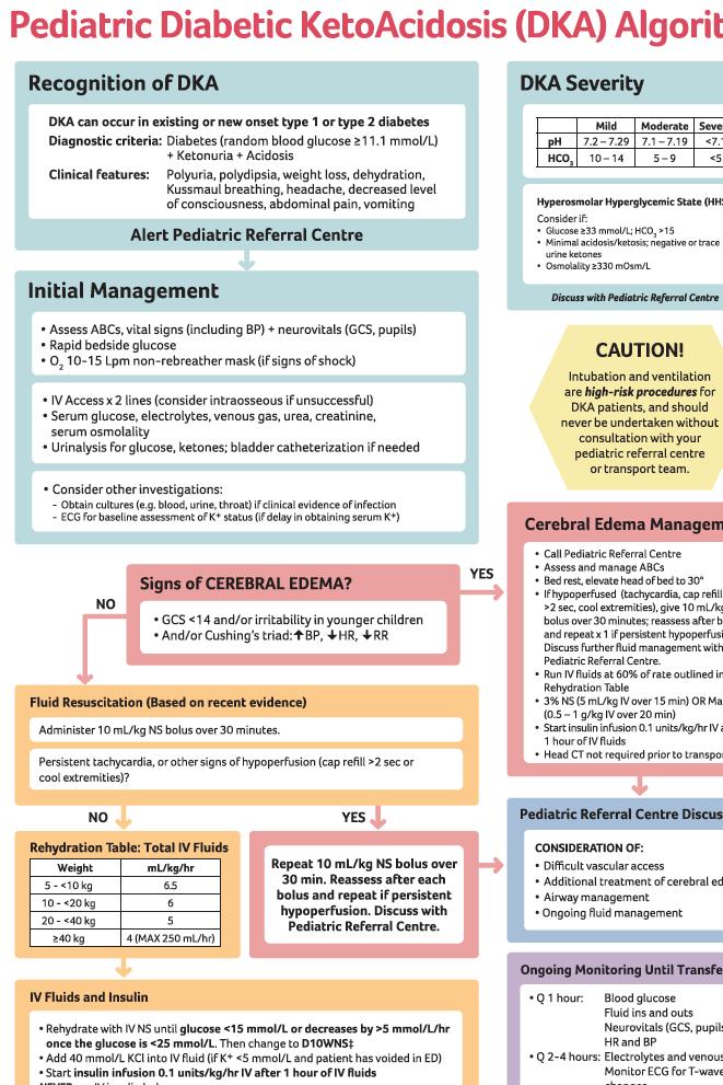 Anton Helman on Twitter: "Fantastic new Pediatric DKA algorithm via @TREKKca https://t.co ...