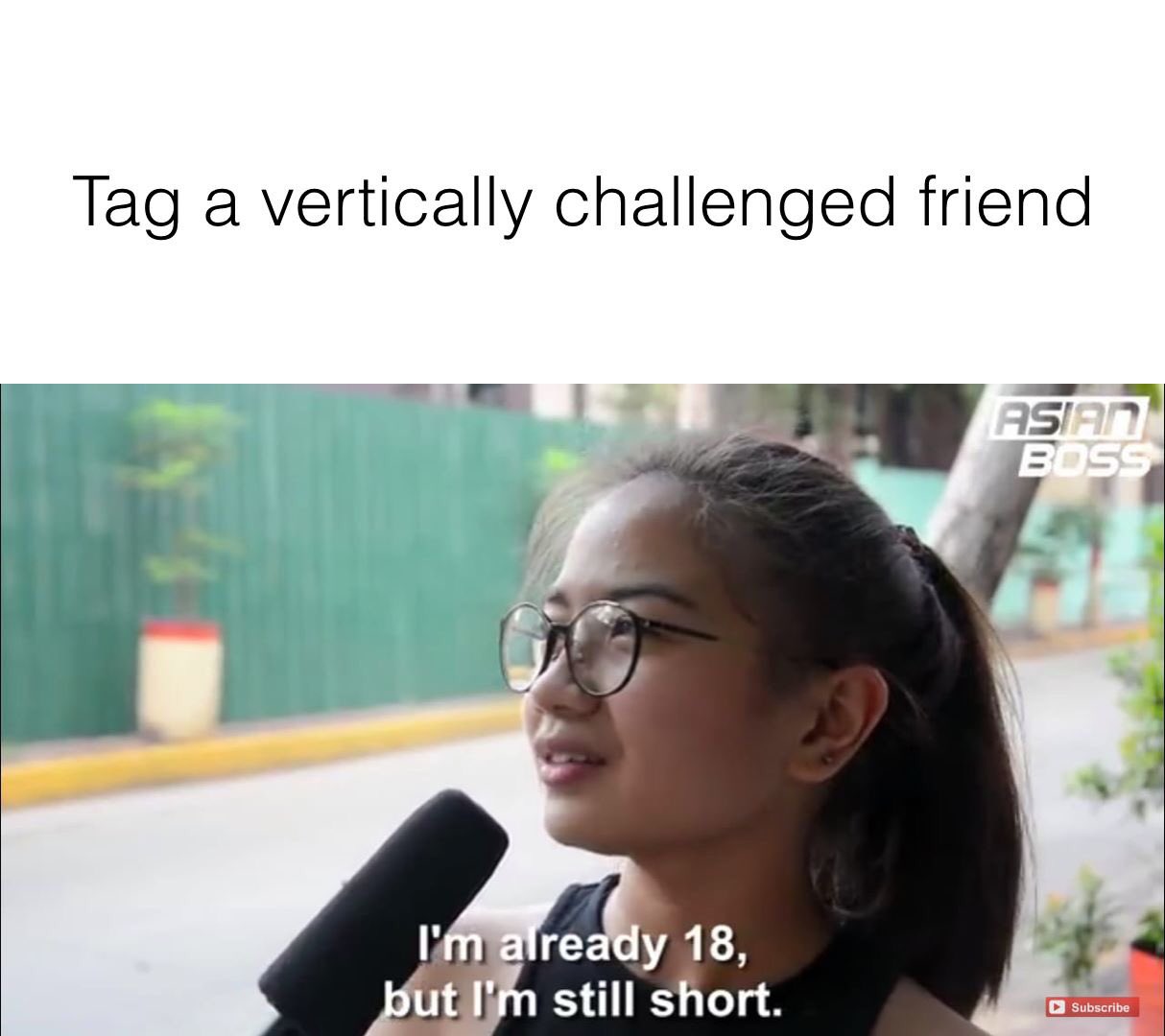 Vertically Challenged Meme