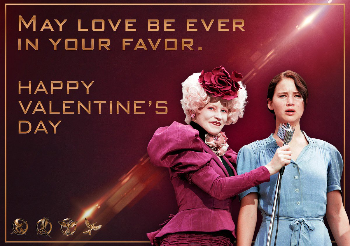 Hunger Games Valentines Day Cards