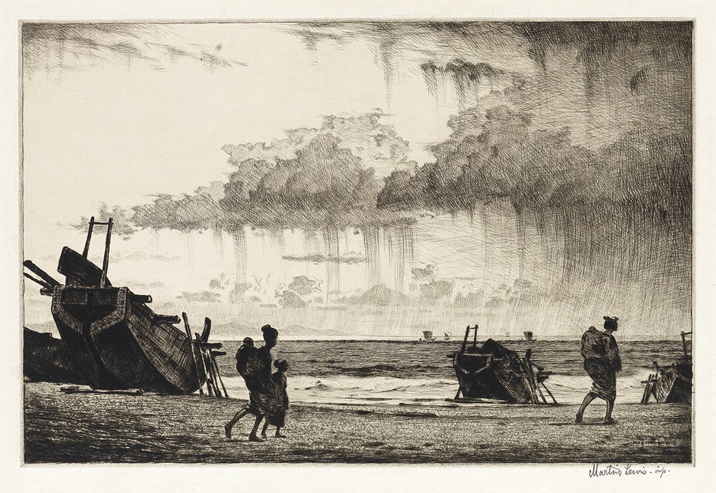 「Martin Lewis (1881-1962) 」Thomas Ragonの漫画