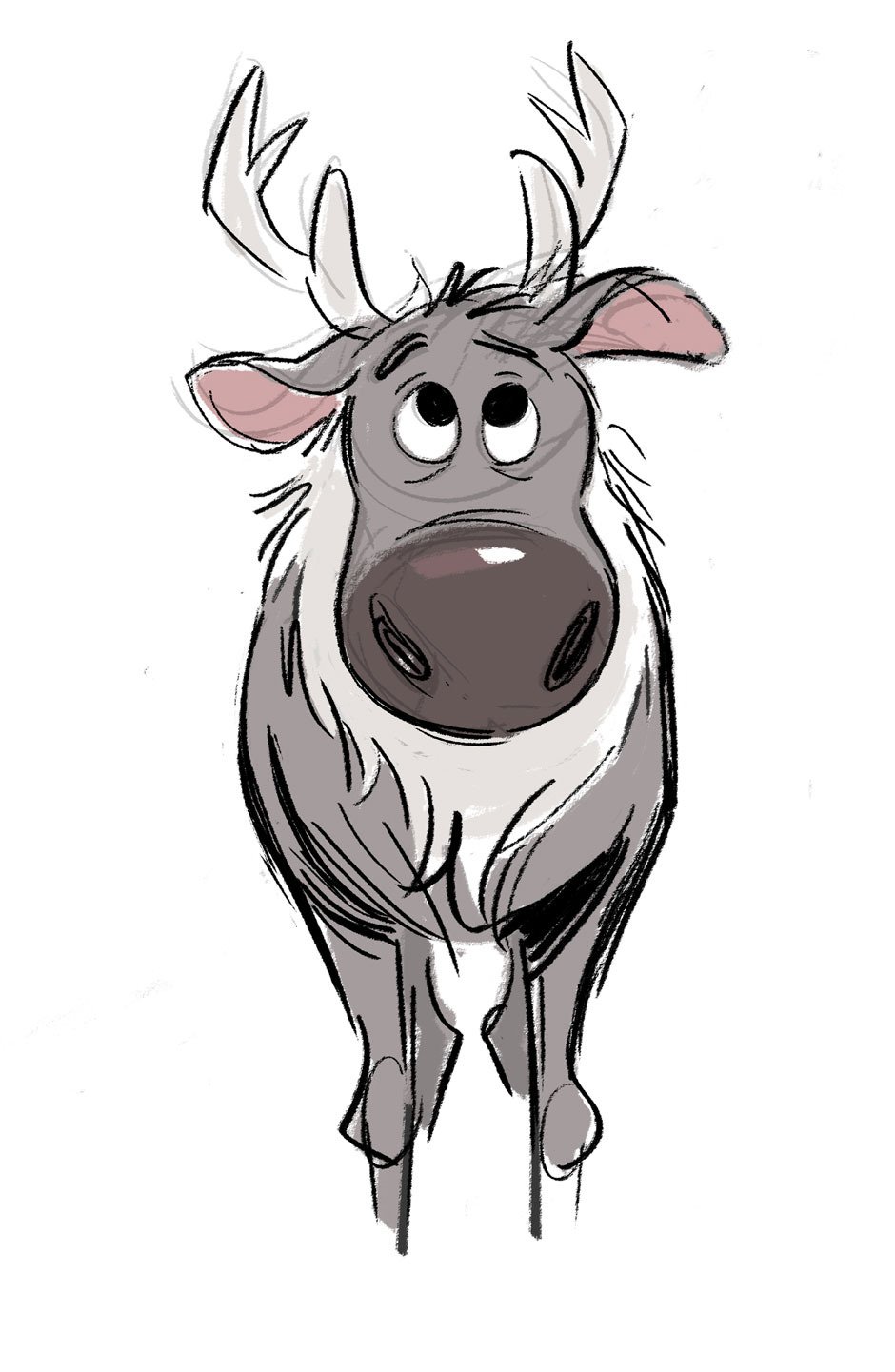 Sven Frozen Concept Art