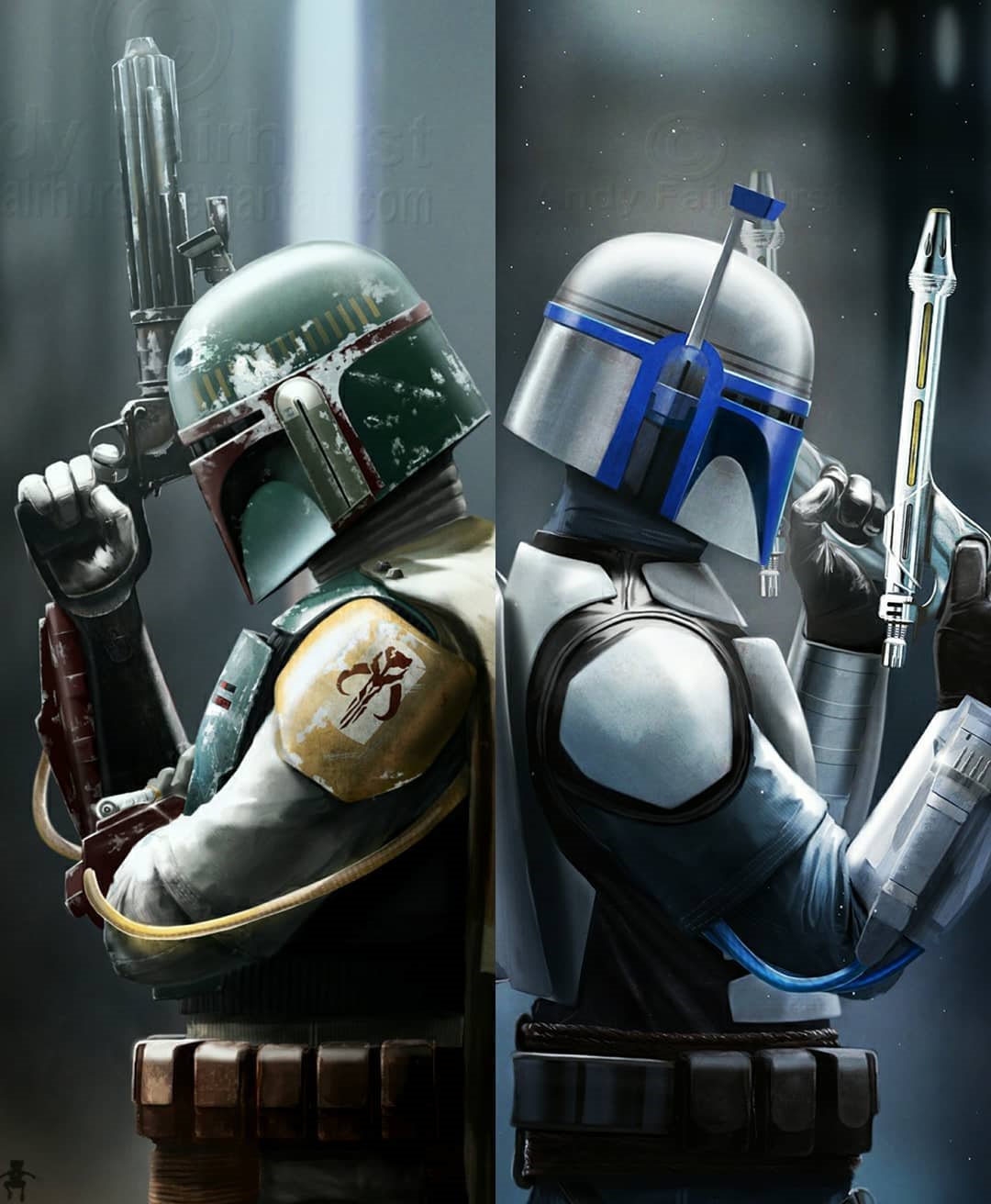 Boba Fett Og Jango Fett Kunst The Book Of Boba Fett": Release Date,