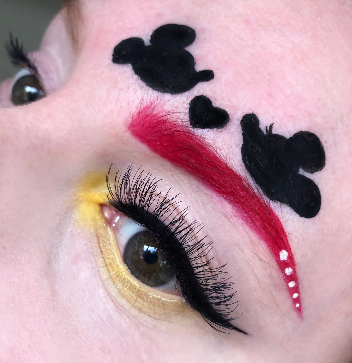 Mickey Mouse Makeup Ideas