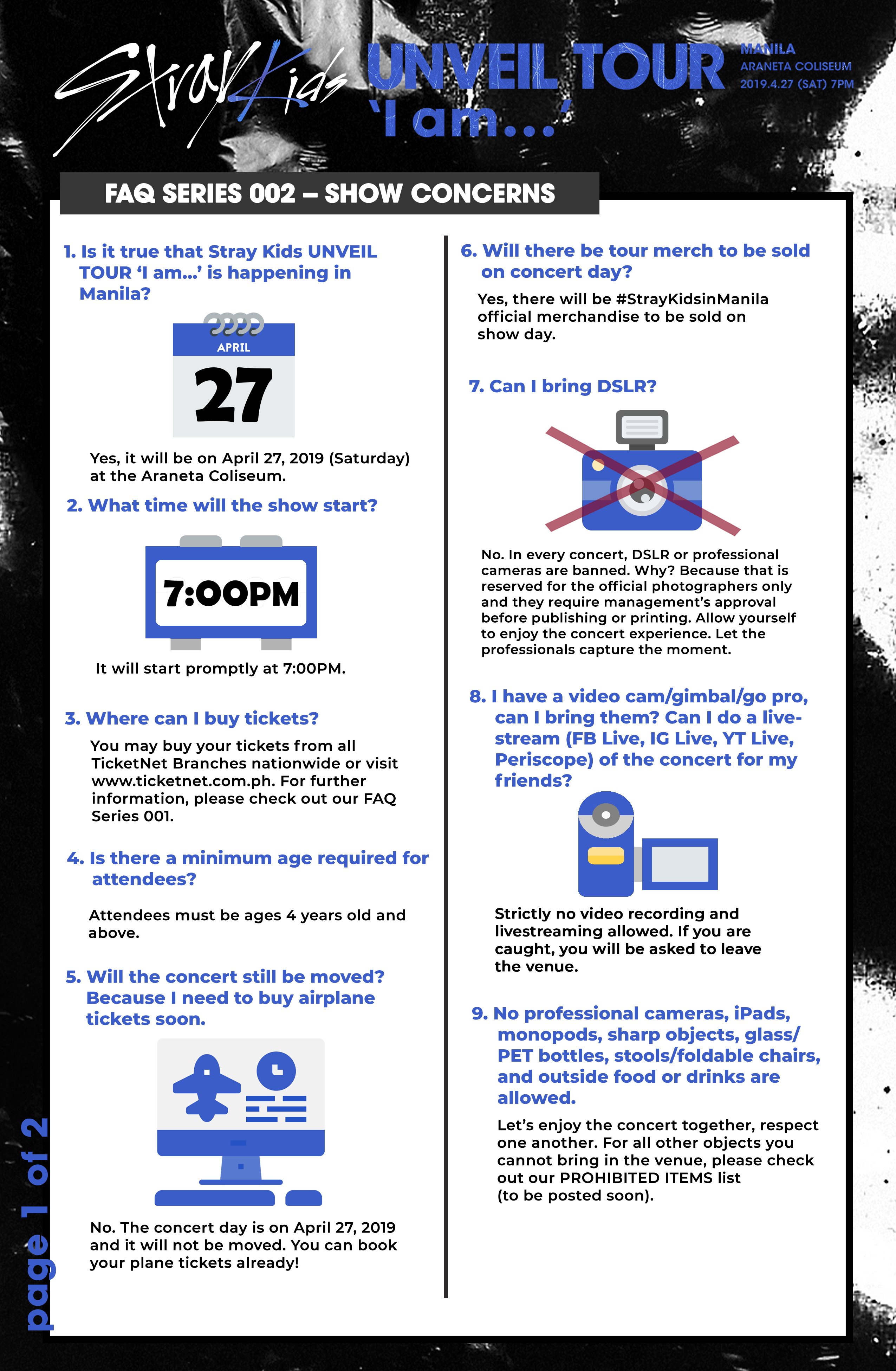 PULP Live World on Twitter: "Hello PH STAYs! Here are the FAQs for the #UNVEILTOURinManila this ...