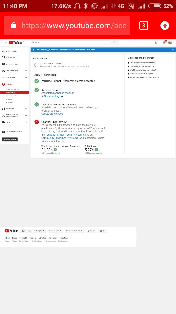 Praphull Satanami on Twitter: "Hello @TeamYouTube My channel is completed the 24K+ hours watch ...