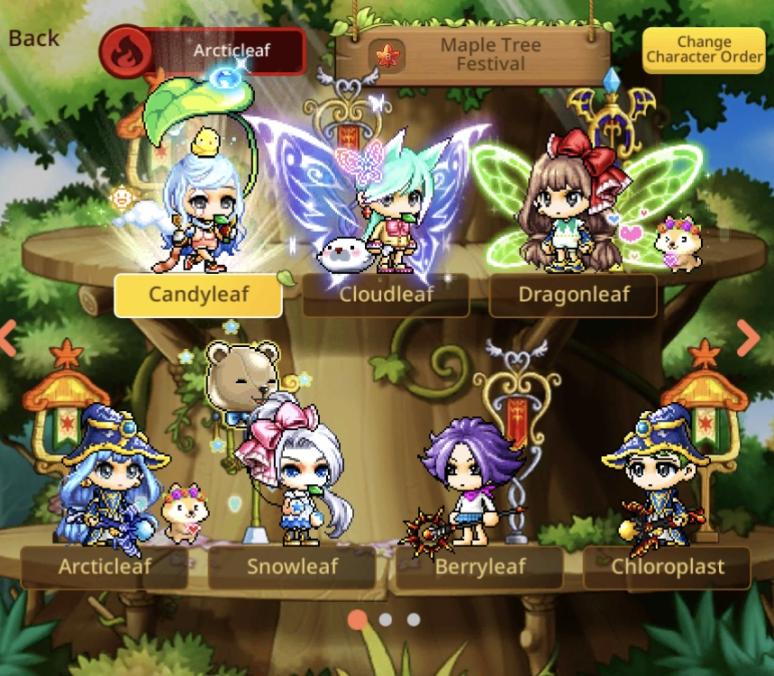 Maplestory Characters