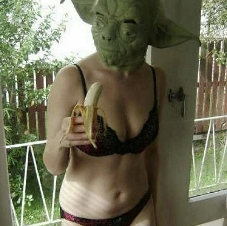 sexy female yoda on Twitter: "felt cute in this picture, i did. delete later, i might…