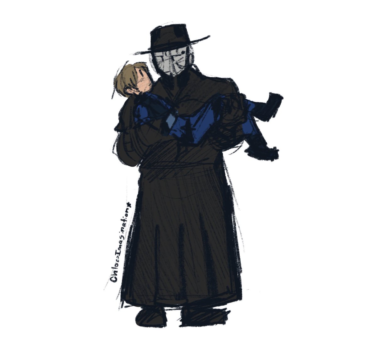 「Ok wild idea, mr.x and Leon get along an」|ChloesImagination💫のイラスト