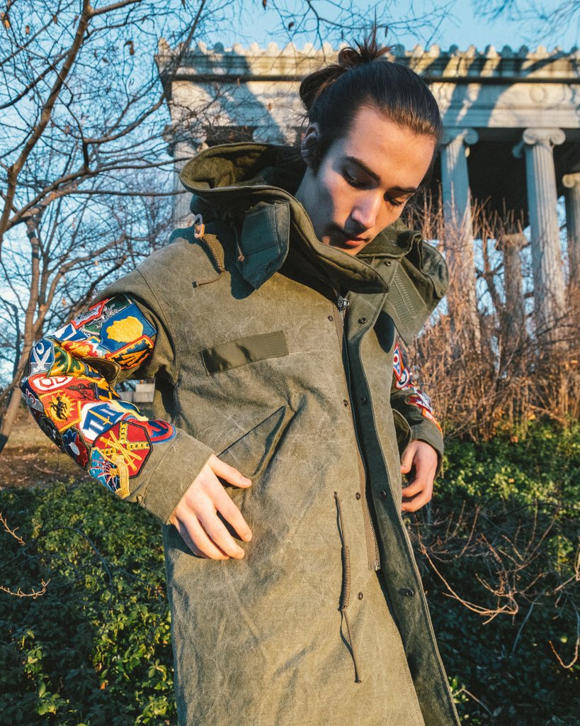 Readymade fishtail outlet parka Readymade fishtail outlet parka