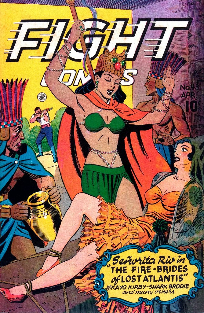 Pulp Covers on Twitter: "gameraboy1: Fight Comics #43 (1946) by Matt ...