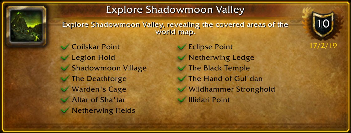 Shadowmoon Valley Map