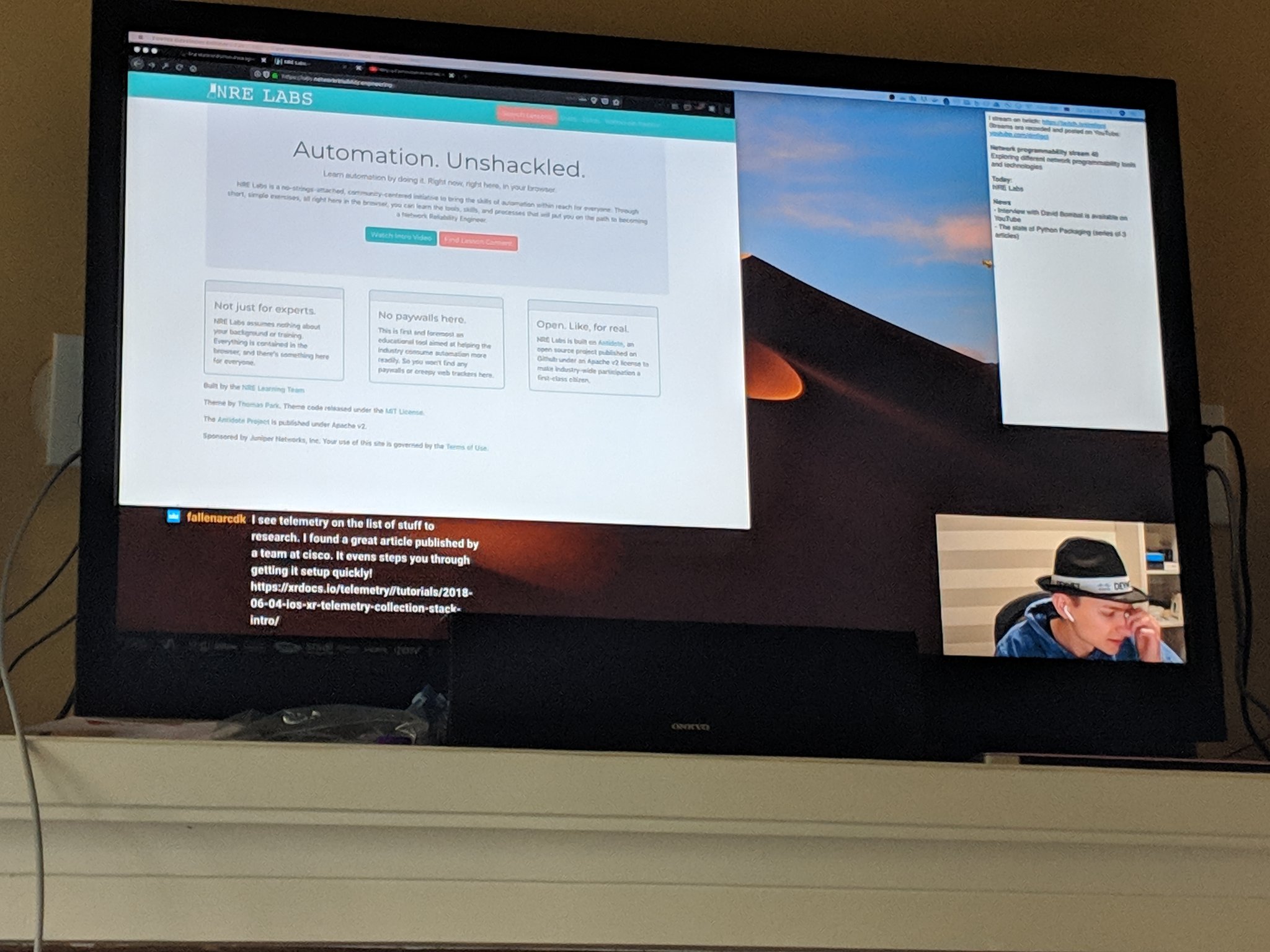 NRE Labs on Twitter: "Hey, awesome! @dmfigol is live-streaming @NRELabs lessons right now - get ...