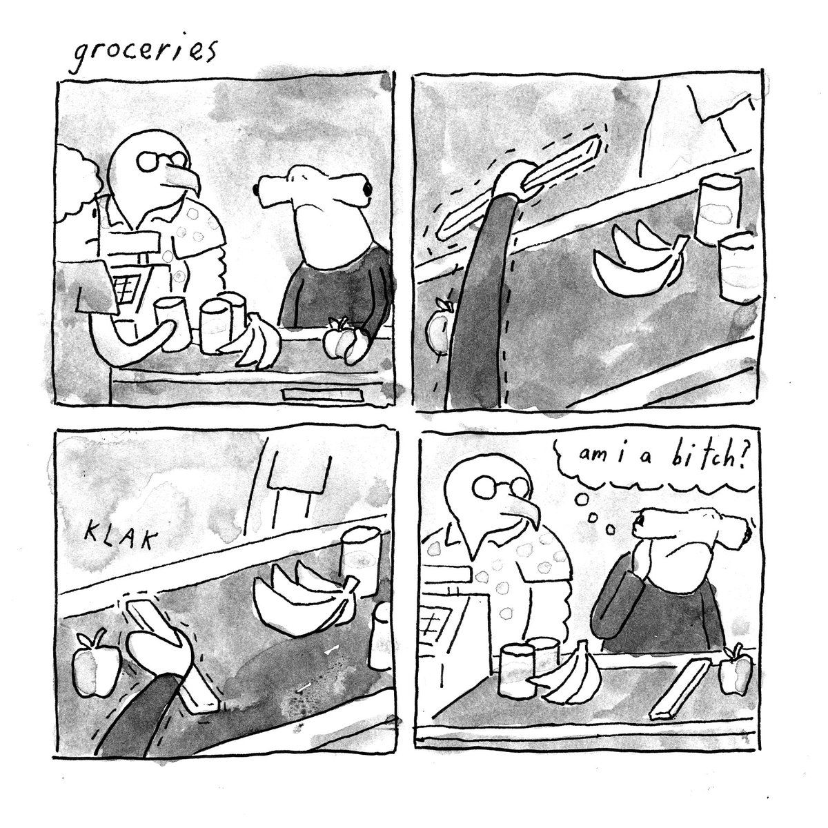 「we live in a society 」alex krokusの漫画