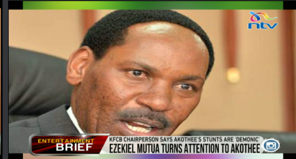 NTV Kenya on Twitter: "Kenya Films Classification Board (KFCB) CEO Ezekiel Mutua lashes out at ...