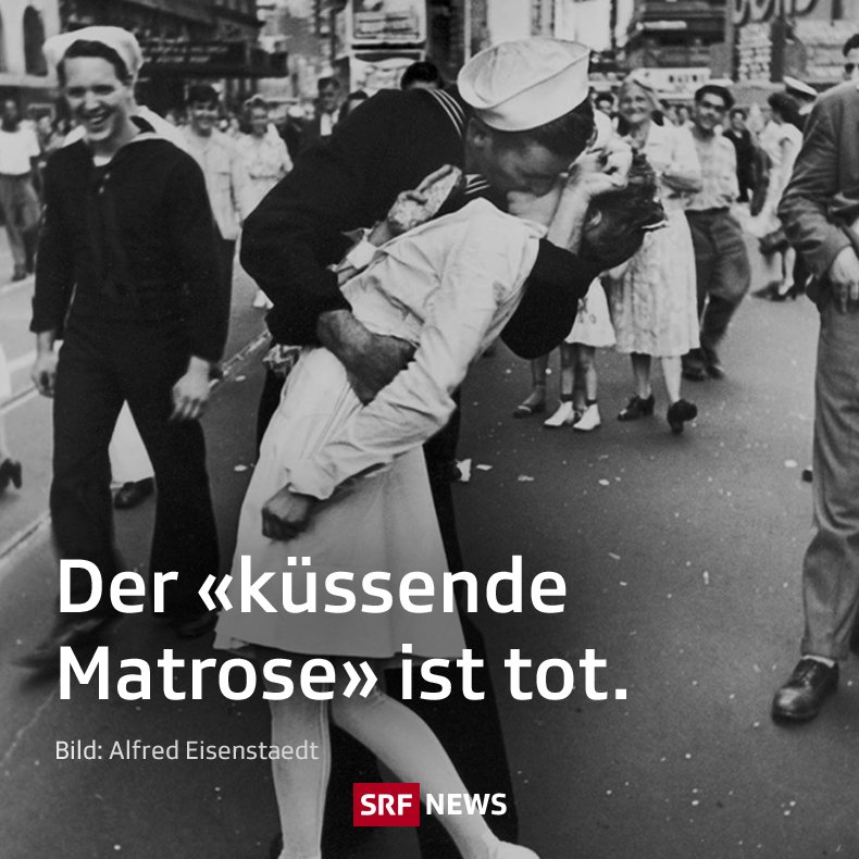 George mendosa – der matrose auf einem der berühmtesten fotos – ist im ...