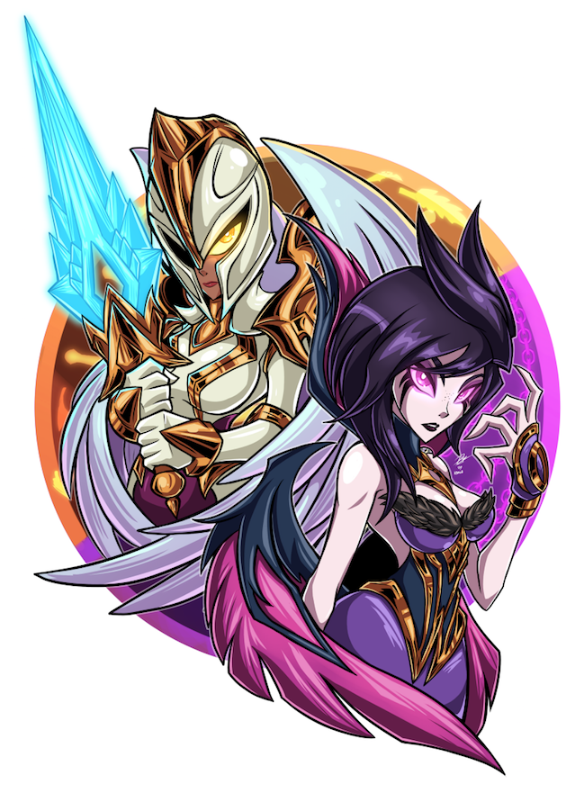 Morgana And Kayle League Of Legends