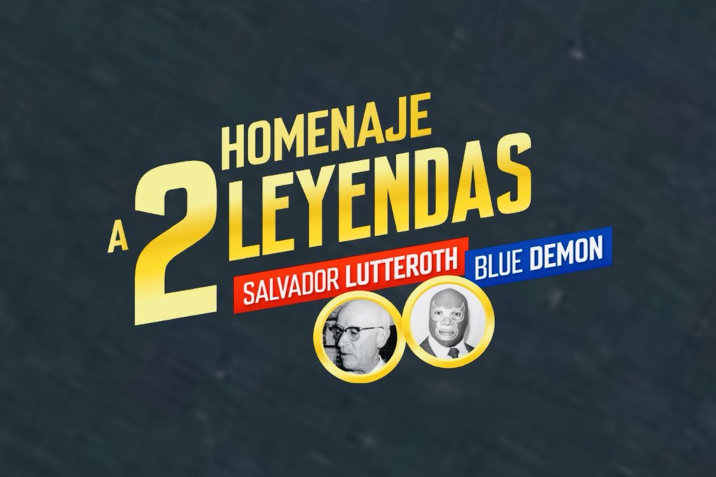 CMLL: Conferencia «Homenaje a Dos Leyendas 2019» Blue Demon Sr. el ...