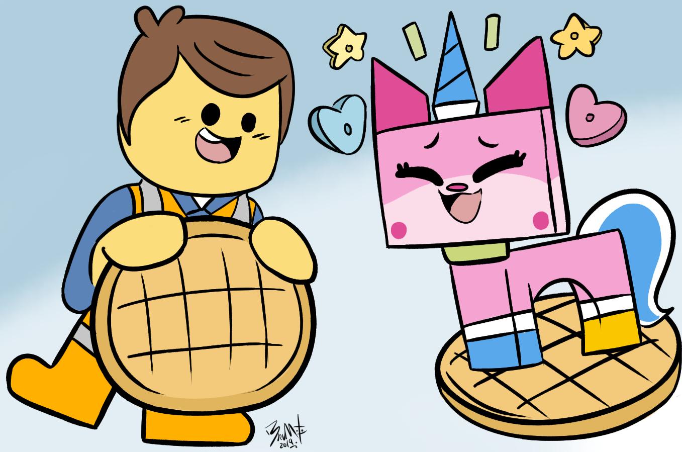 Unikitty And Emmet