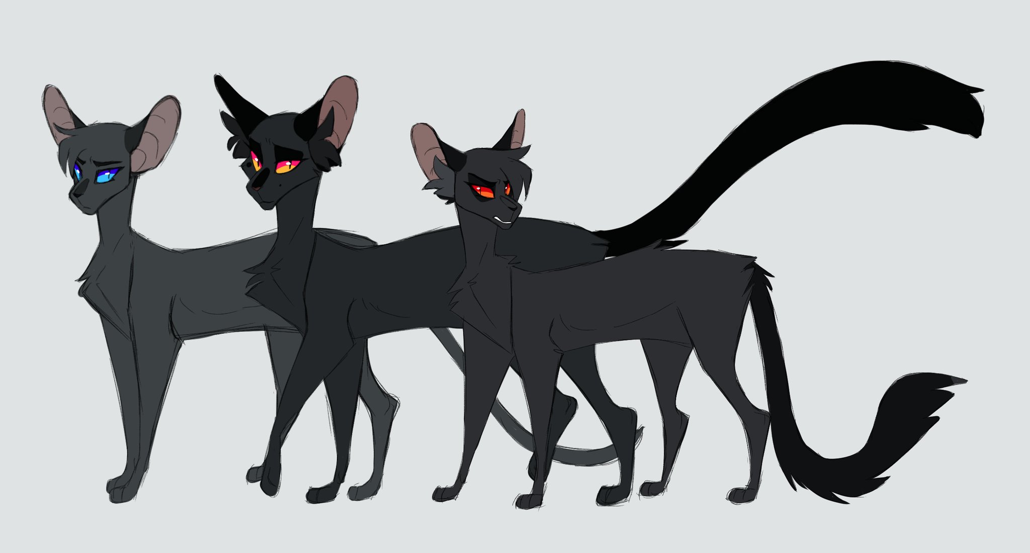 Warrior Cats Crowfeather And Nightcloud