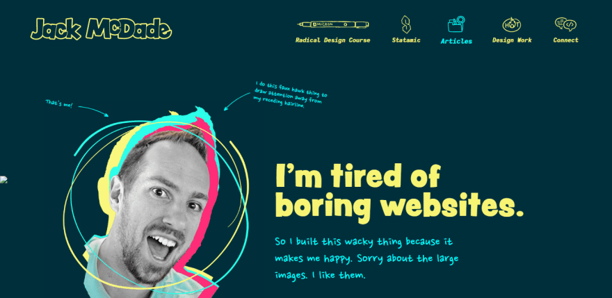 🔰15 Developer Portfolios to Inspire You: One of the toughest things to ...