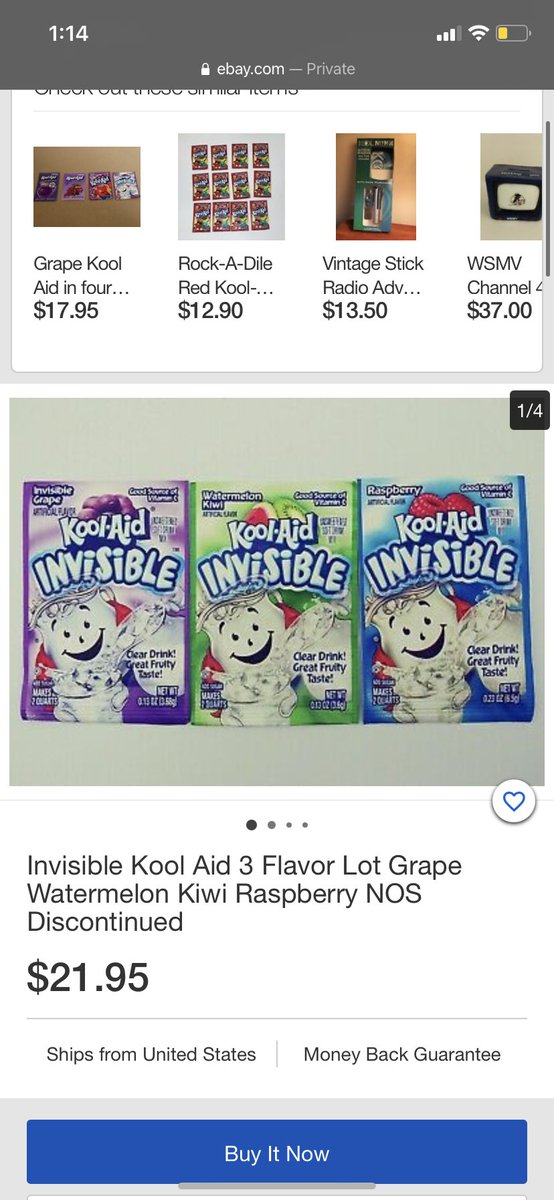 Kool Aid Invisible Discontinued