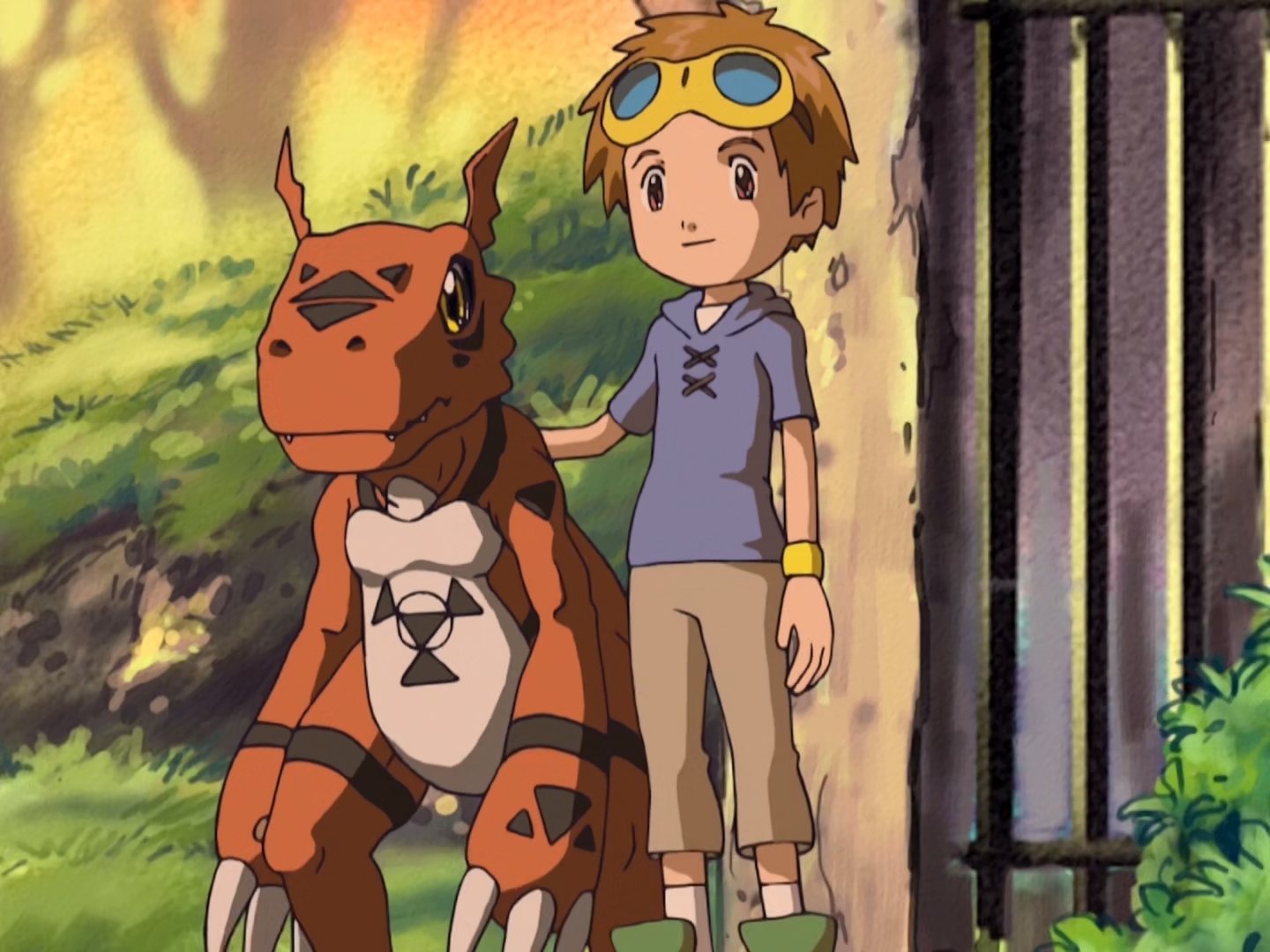 Digimon Takato And Guilmon Takato And Guilmon Art" Art Board Print For