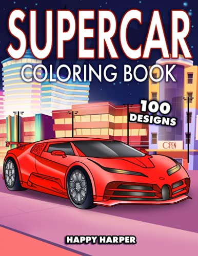 Super Fancy Car Coloring Pages