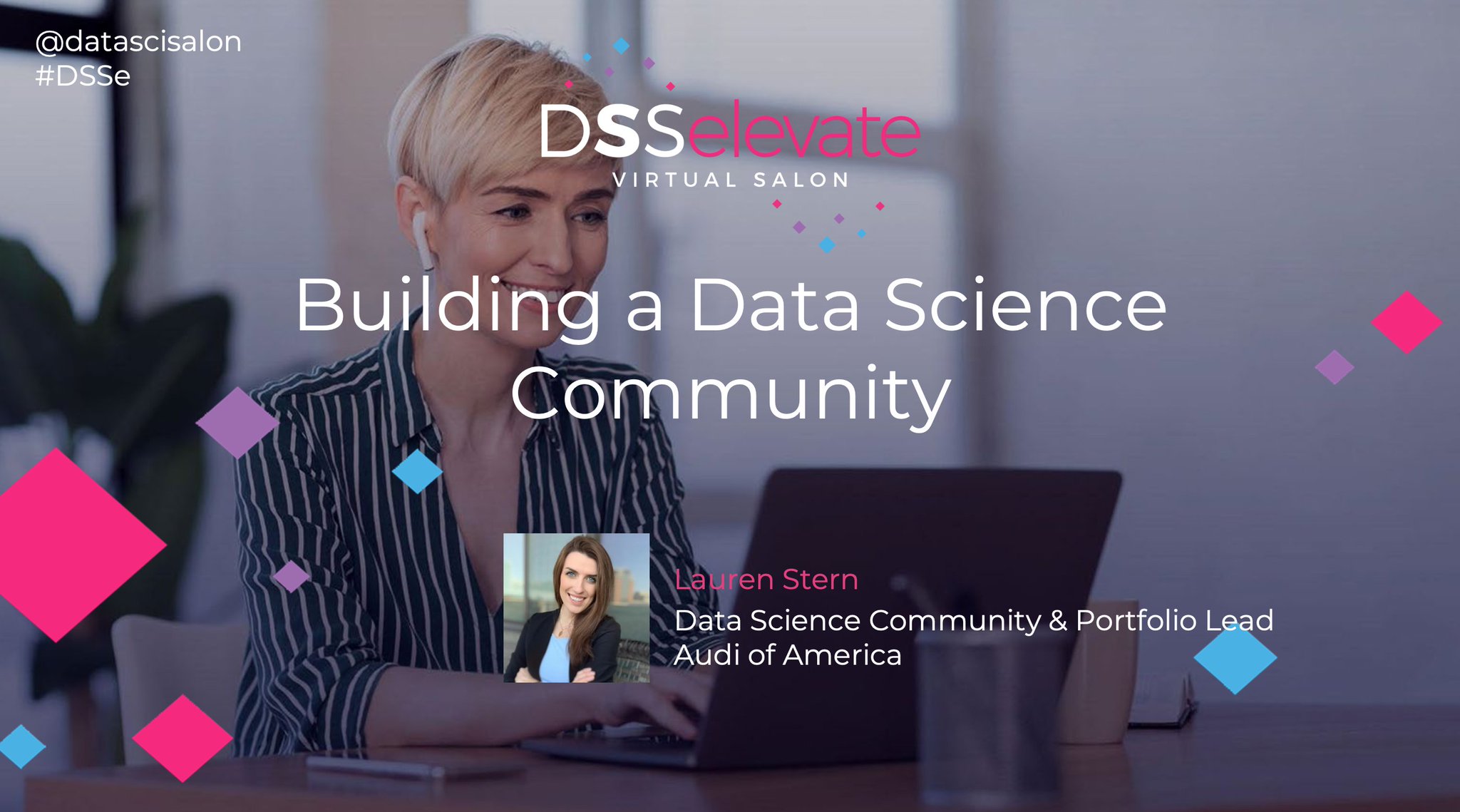 Data Science Salon on Twitter: "To start us off on our #DSSe, please welcome Lauren Stern, Data ...