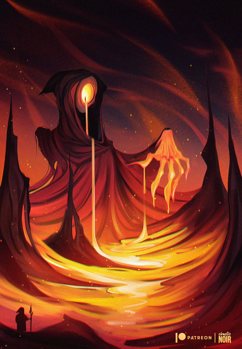 「magma guardian 🌋🔥 」|🦇 Lady Noir 🦇のイラスト