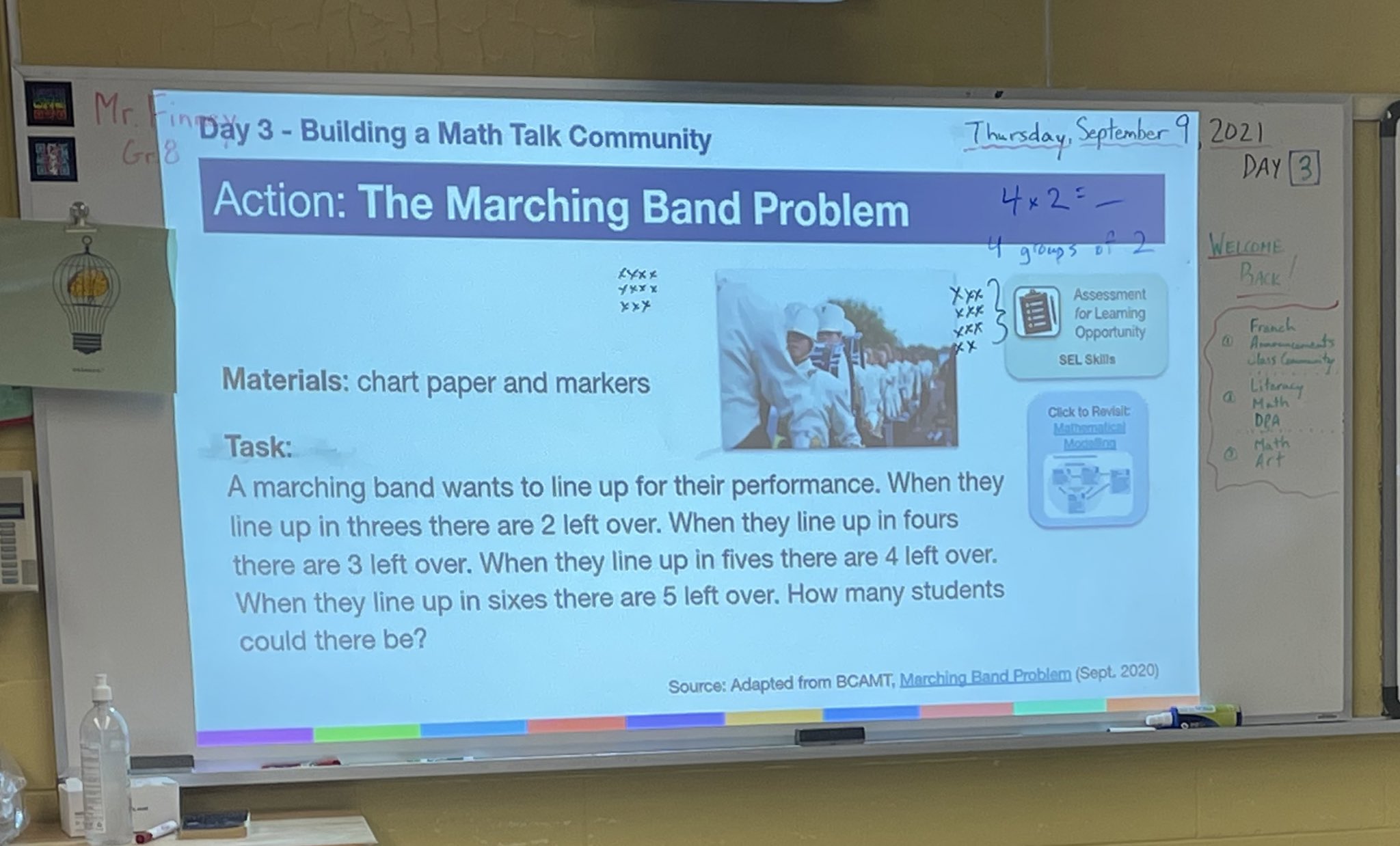 Marching Band Problems