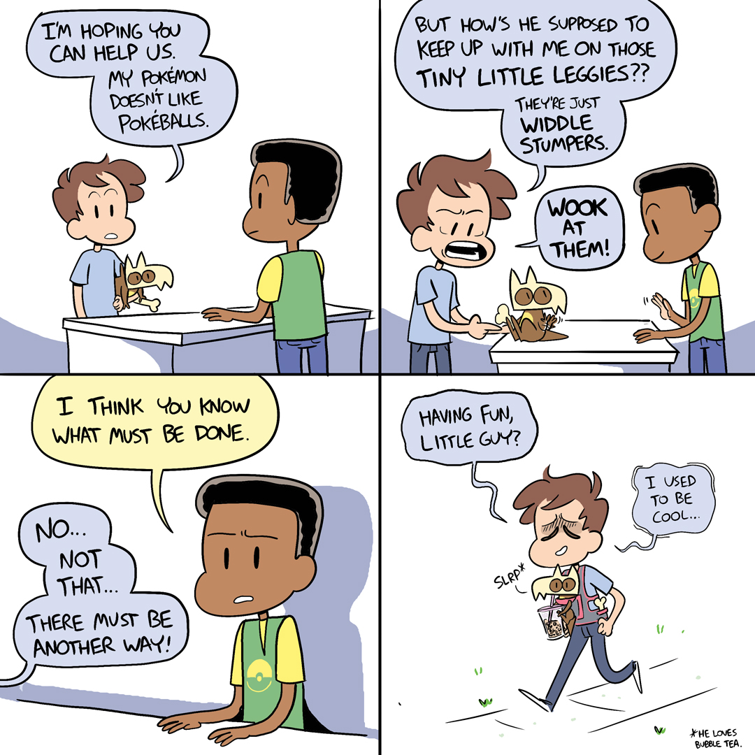 「Pokémon comic, part 5 of 100. 」AC Stuart - Get Awoo! Volume 1! Link in ...