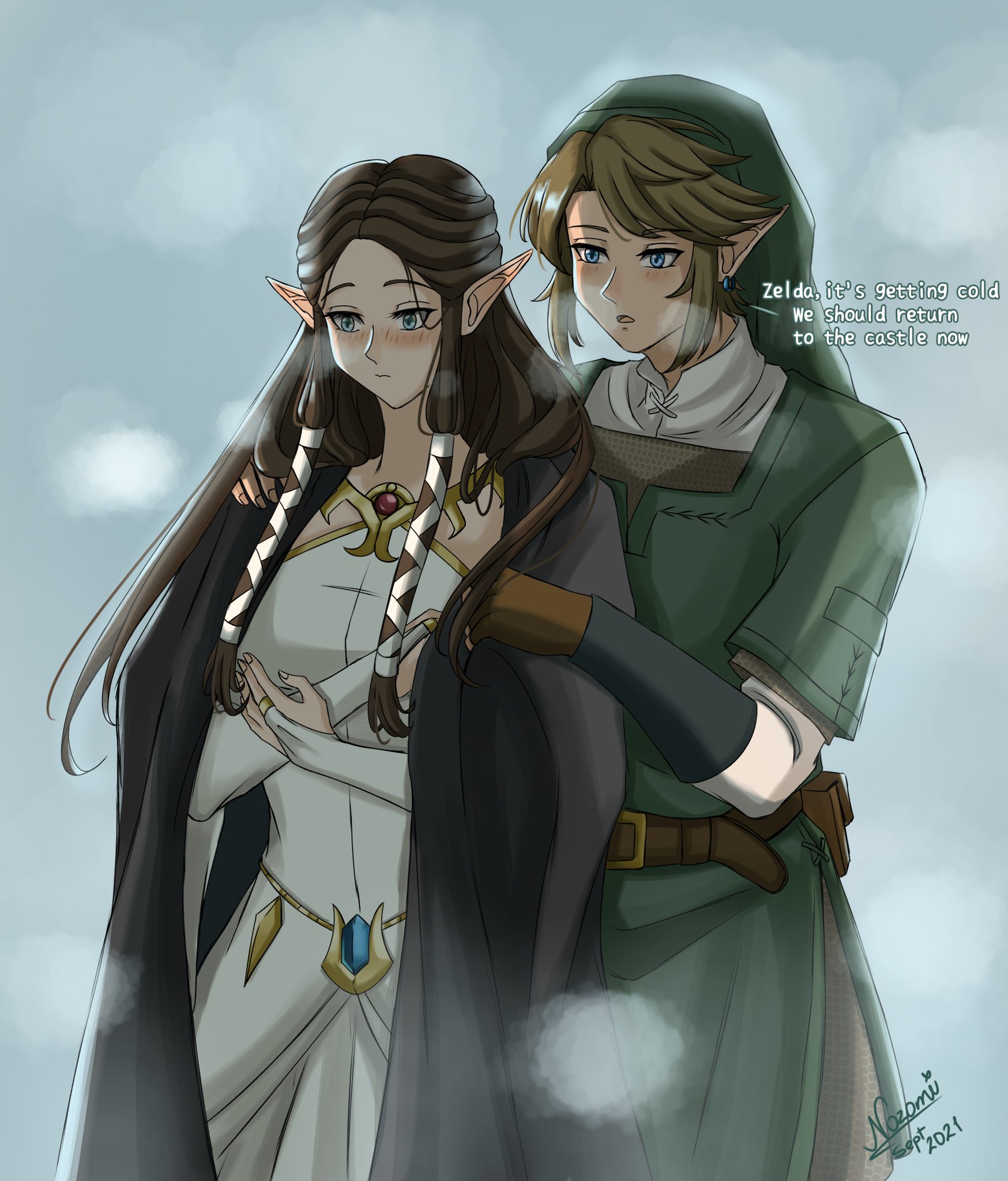 Link X Zelda Twilight Princess